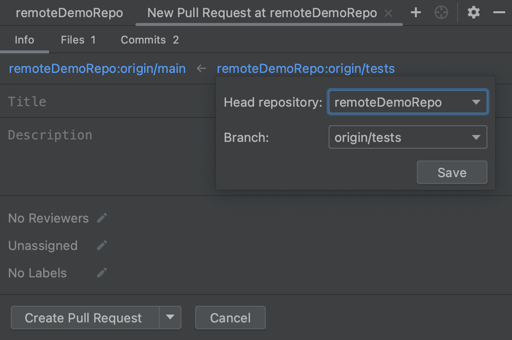 Work with GitHub pull requests | AppCode Documentation Work with GitHub pull requests | AppCode Documentation