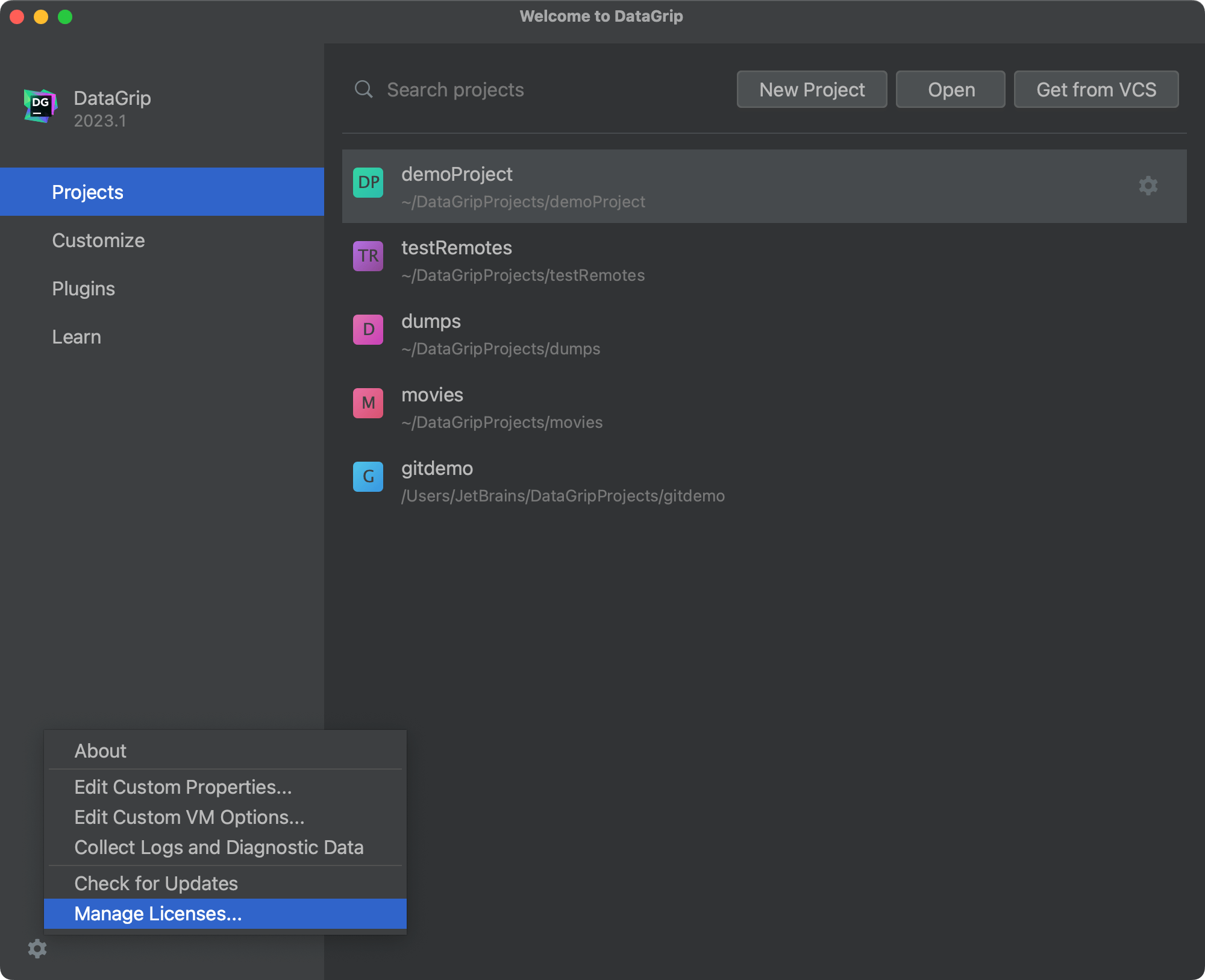 Register DataGrip | DataGrip Documentation