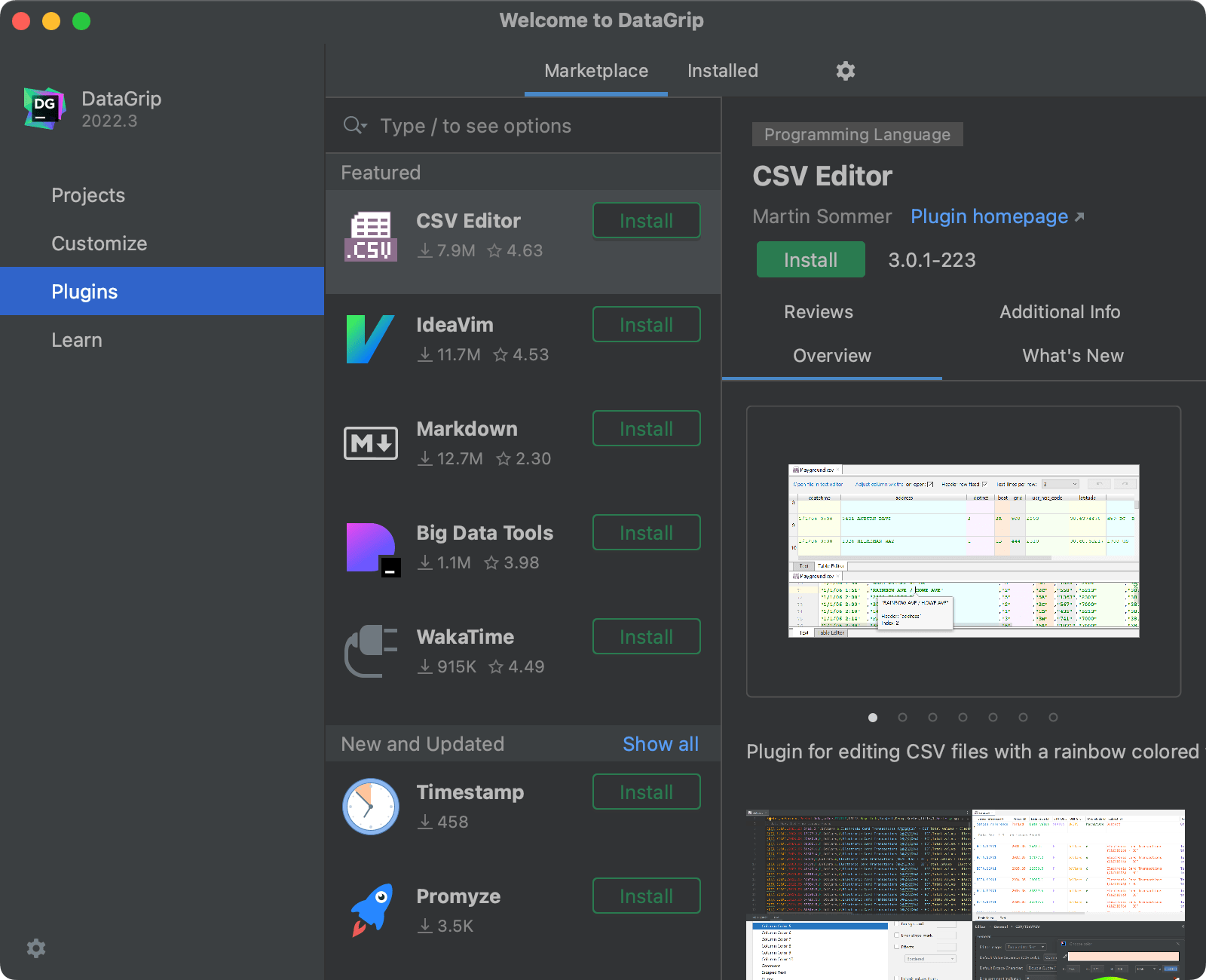 Run DataGrip for the first time | DataGrip Documentation