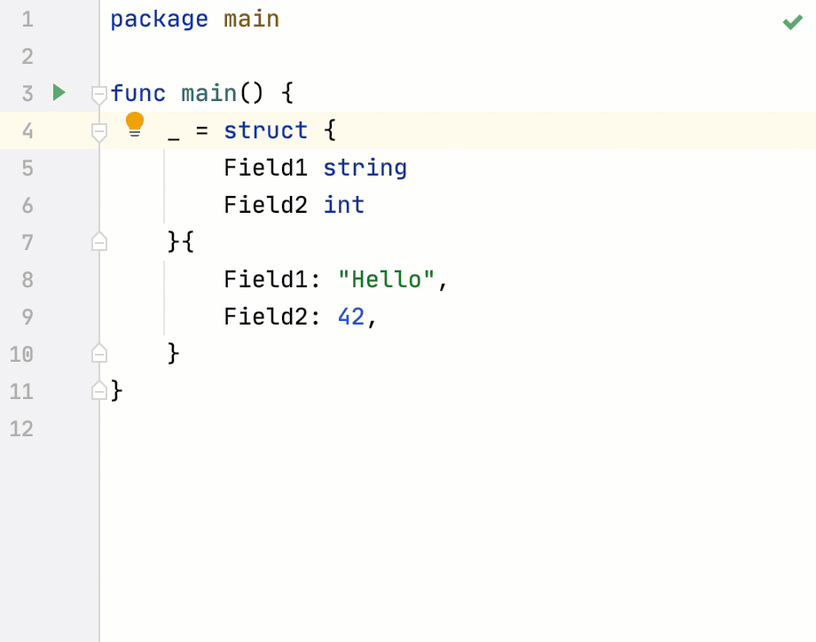 Introduce type | GoLand Documentation