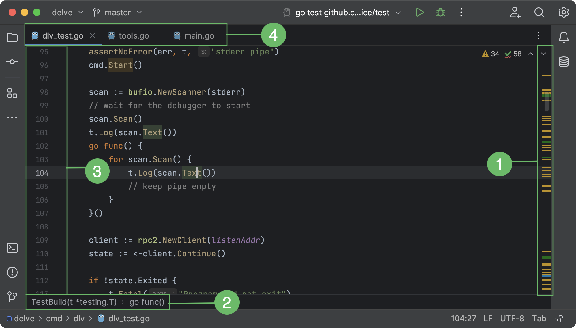 Editor basics | GoLand Documentation