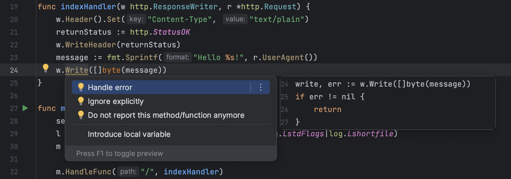 Quick start guide | GoLand Documentation