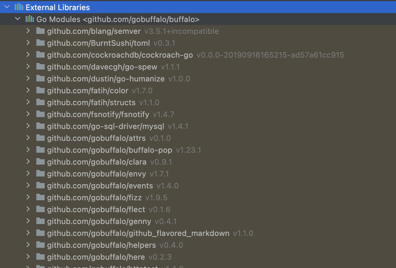 Go | IntelliJ IDEA Documentation