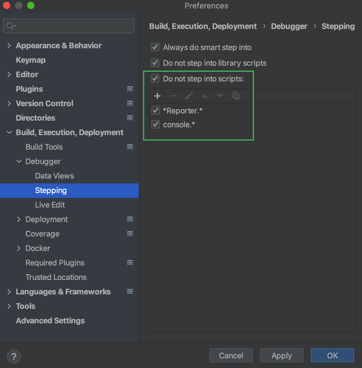 Configuring JavaScript debugger | PhpStorm Documentation