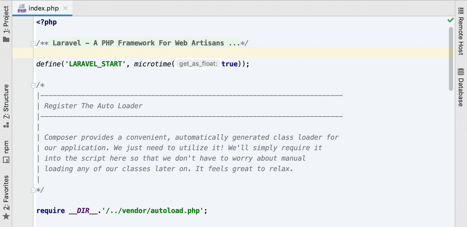 Laravel Phpstorm Documentation