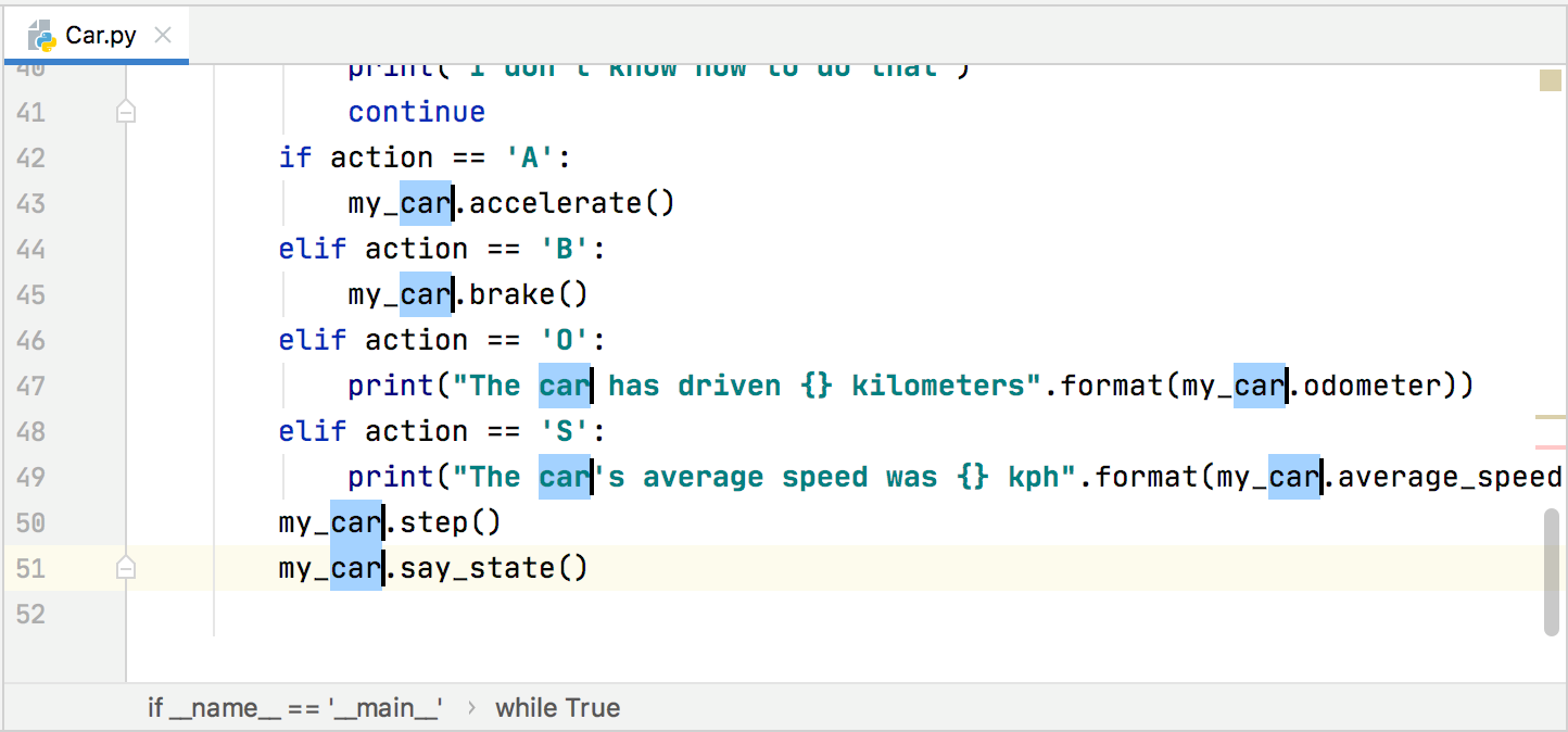 Find And Replace In File PyCharm Documentation
