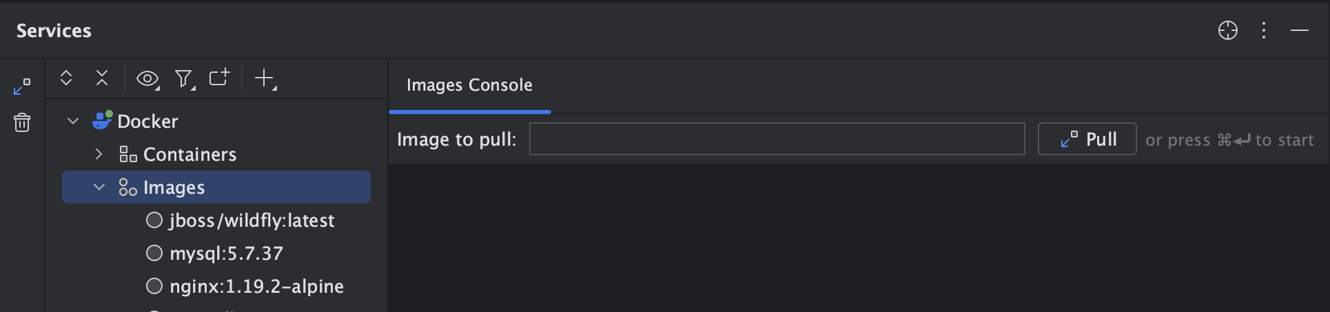 Docker images | IntelliJ IDEA Documentation