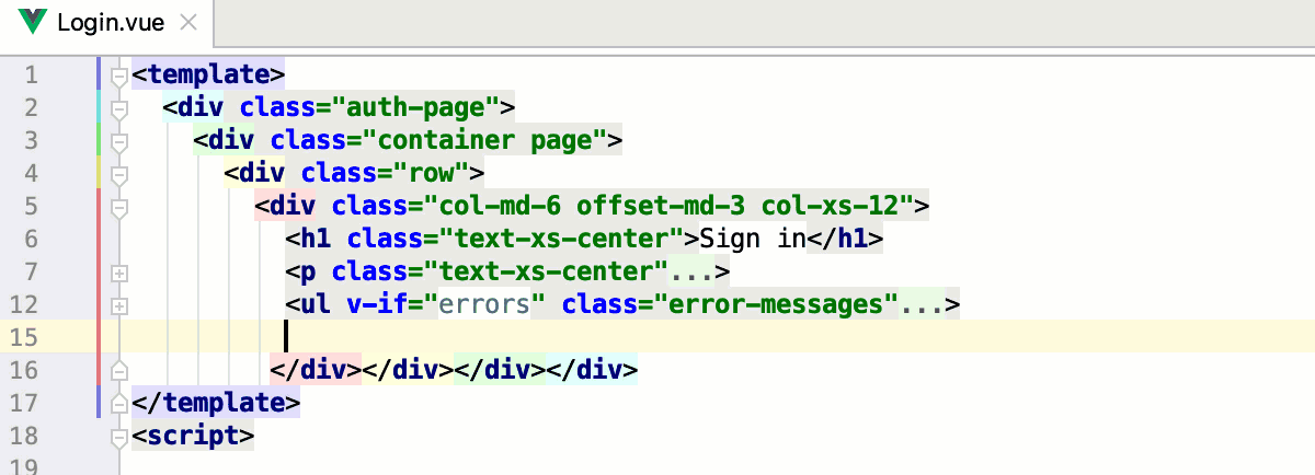 Vue.js | RubyMine Documentation