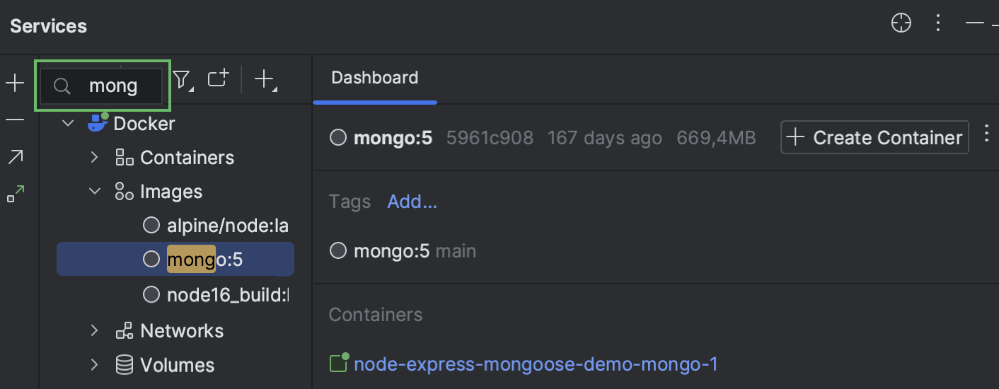 Docker | WebStorm Documentation