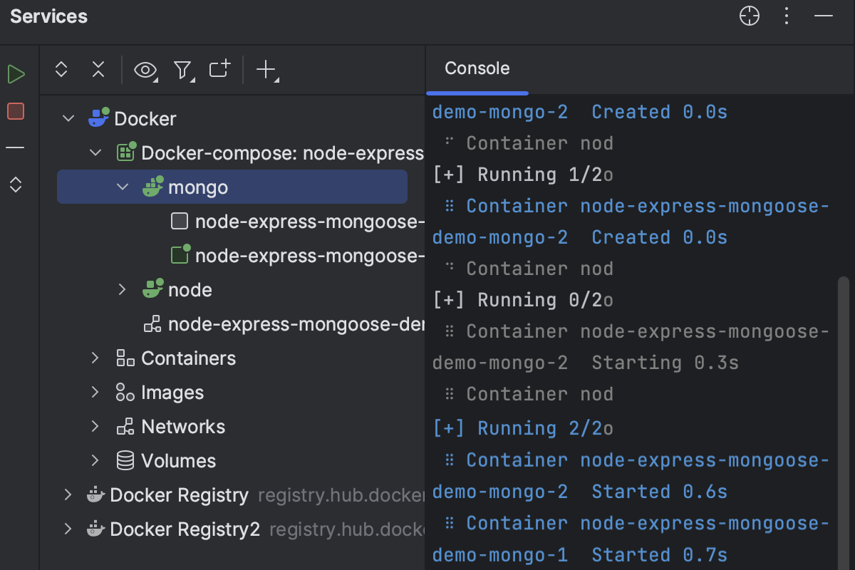 Docker Compose | WebStorm Documentation