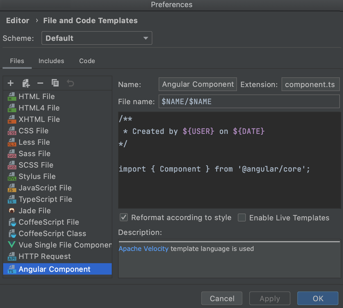 Angular | CLion Documentation