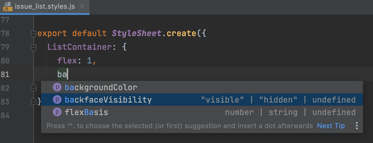 React Native | PhpStorm Documentation