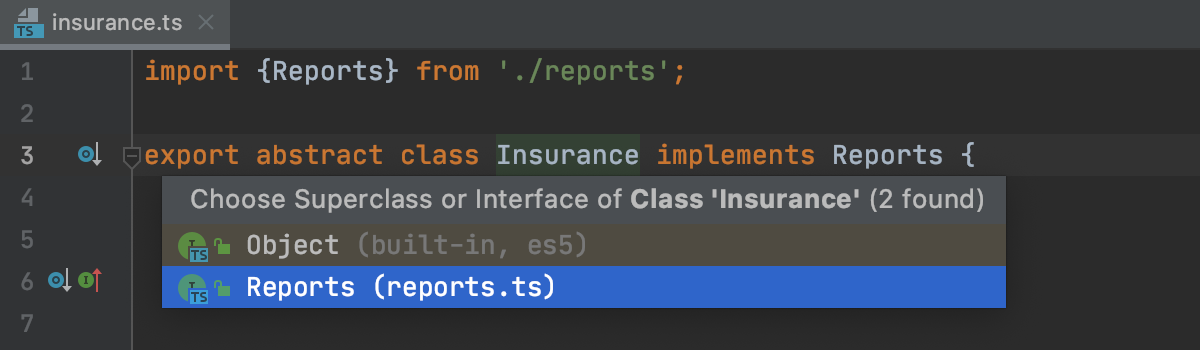 TypeScript | PyCharm Documentation