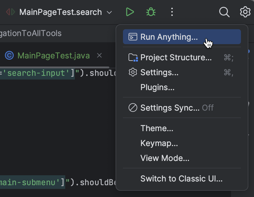 User interface | Aqua Documentation