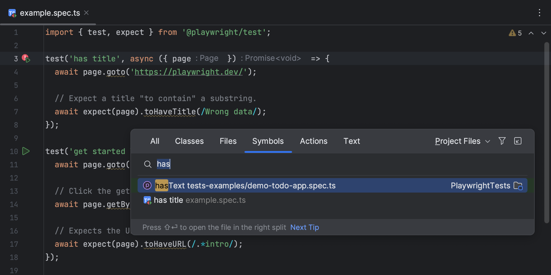 Web UI Test Automation | IntelliJ IDEA Documentation