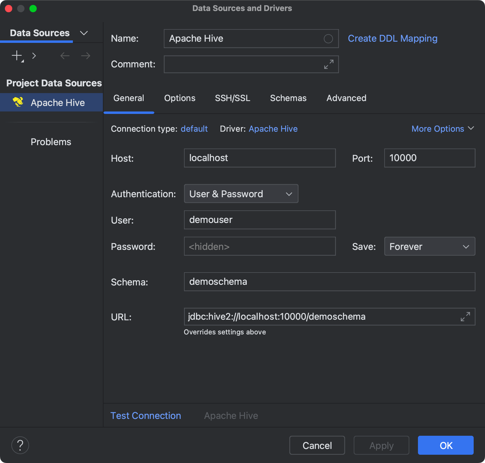 Apache Hive | DataGrip Documentation