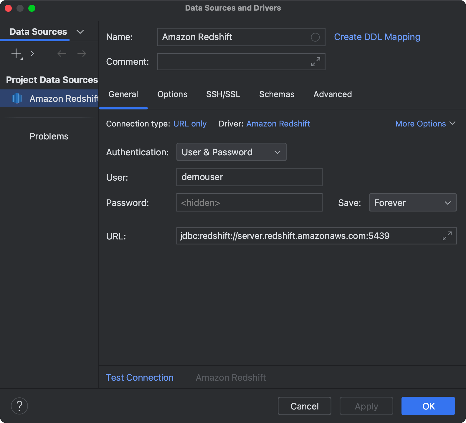Amazon Redshift | DataGrip Documentation