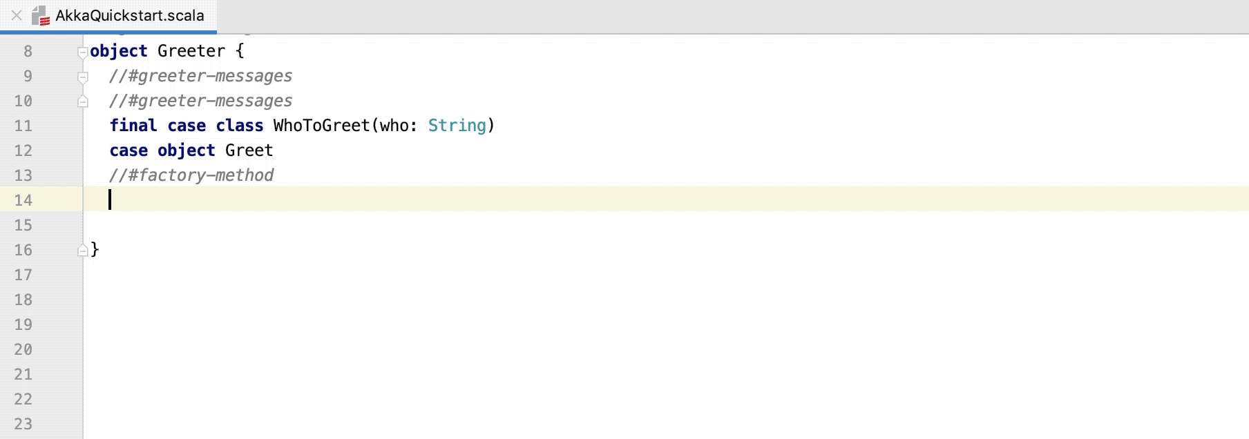 Akka support | IntelliJ IDEA Documentation