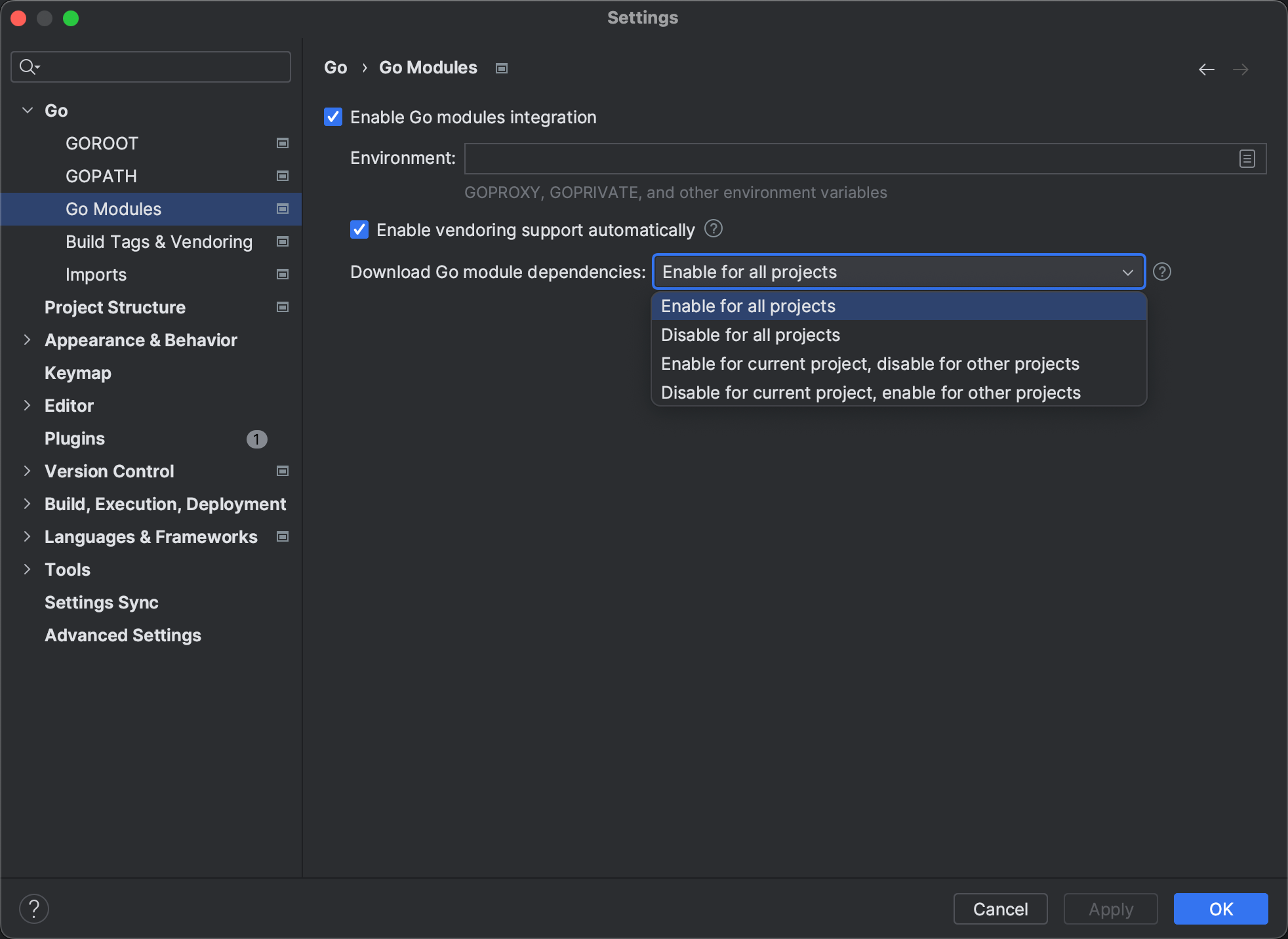 Go | GoLand Documentation