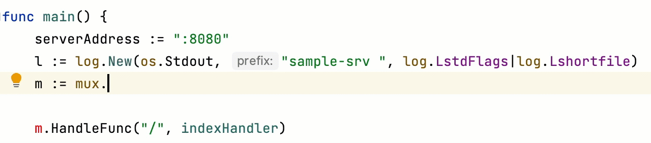 Code Completion | GoLand Documentation
