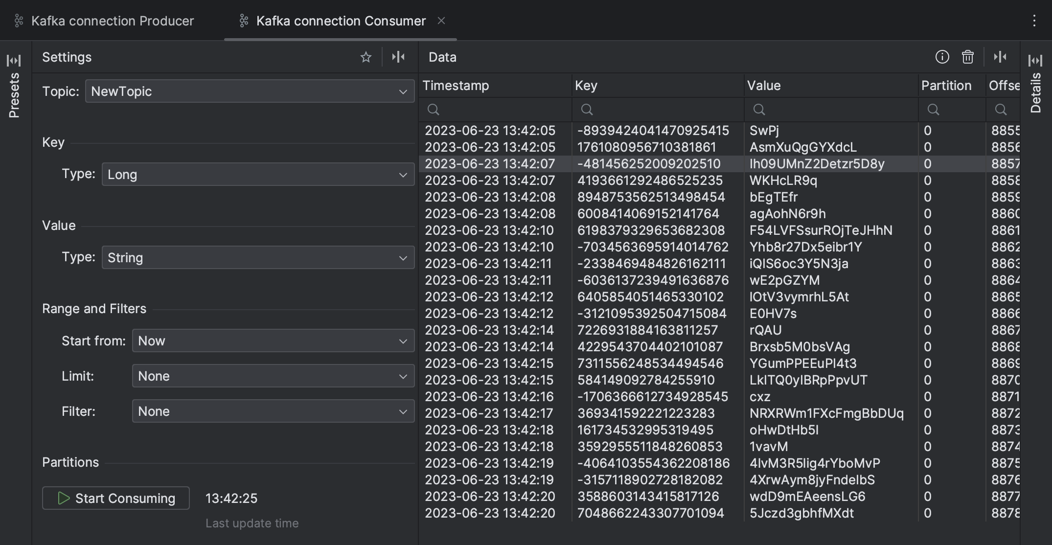 Kafka | DataGrip Documentation