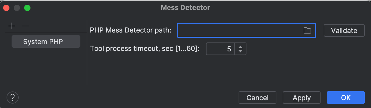 Php Mess Detector Phpstorm Documentation 6125