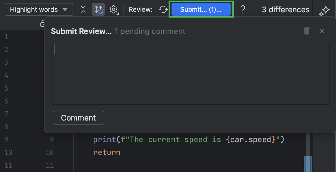Work with GitHub pull requests | PyCharm Documentation