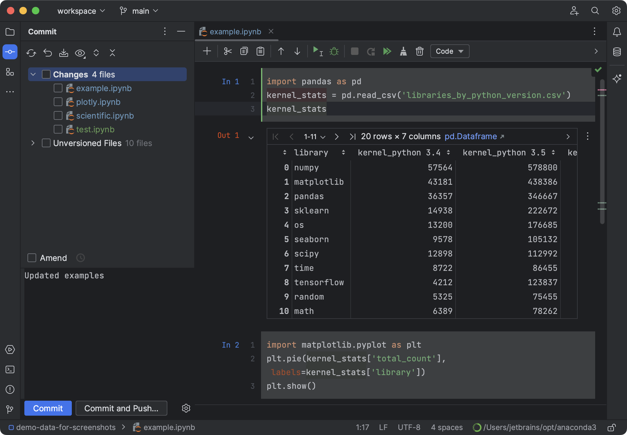 New UI | DataSpell Documentation
