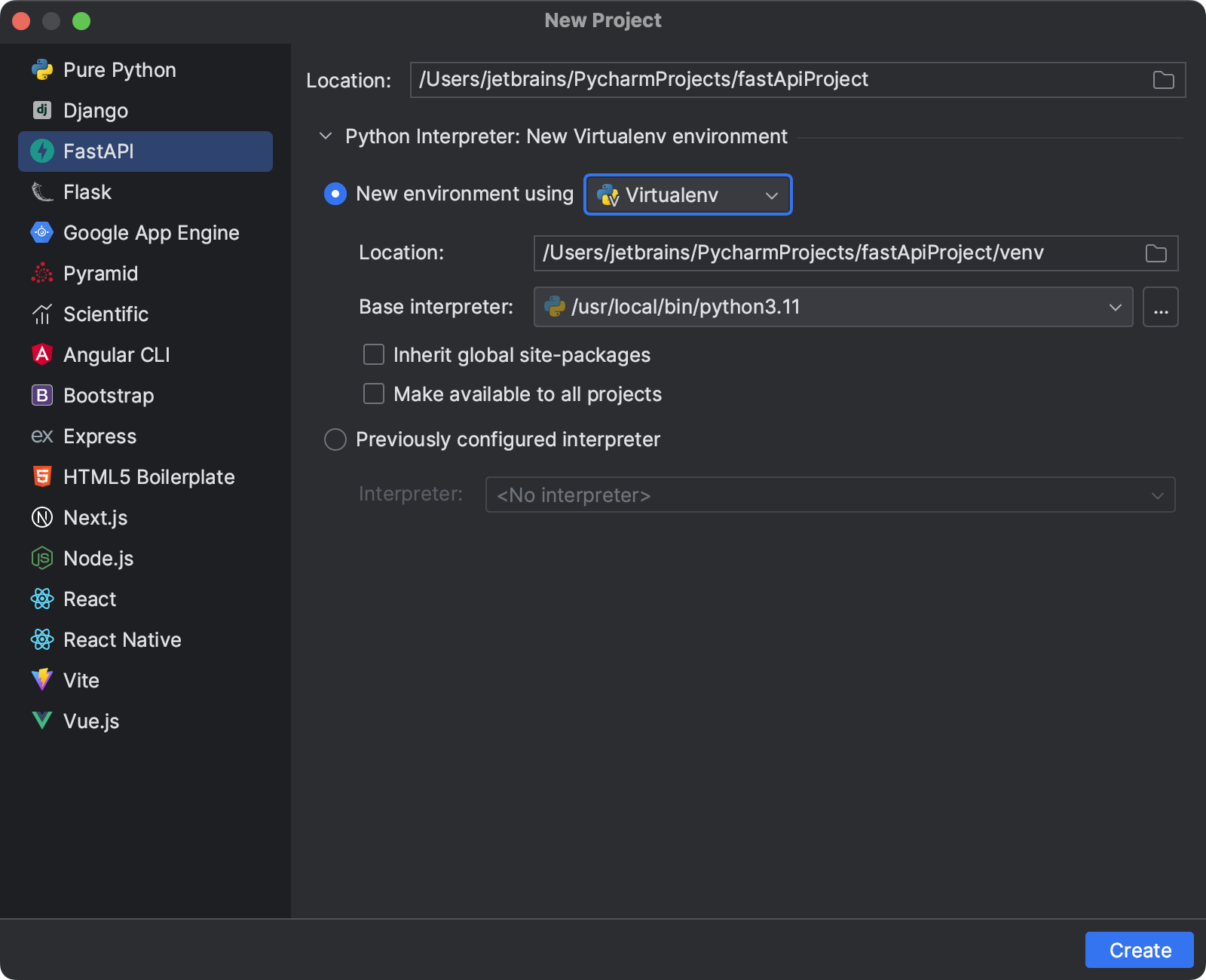FastAPI | PyCharm Documentation