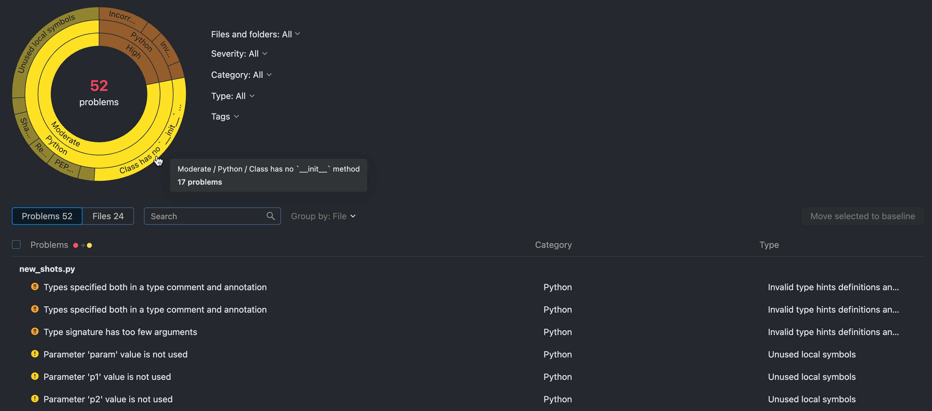 Code inspections | PyCharm Documentation