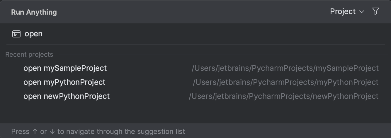Run anything | PyCharm Documentation