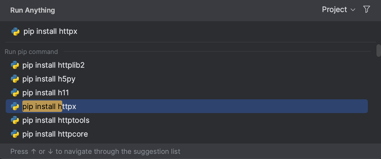 Run anything | PyCharm Documentation