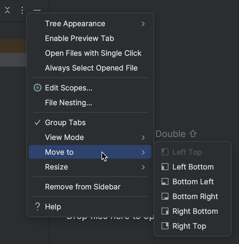Arrange tool windows | PyCharm Documentation