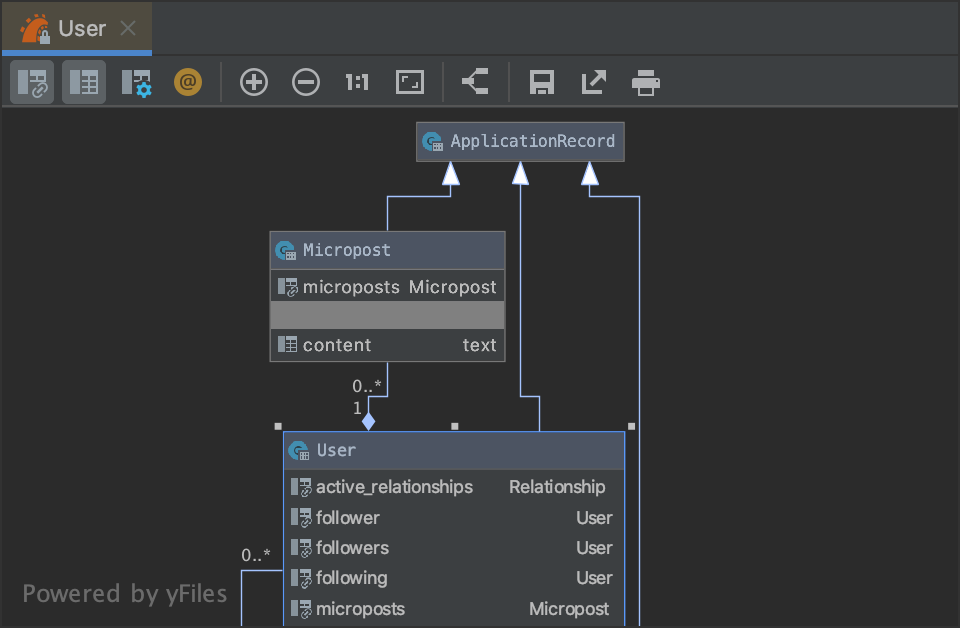 Diagrams | RubyMine Documentation