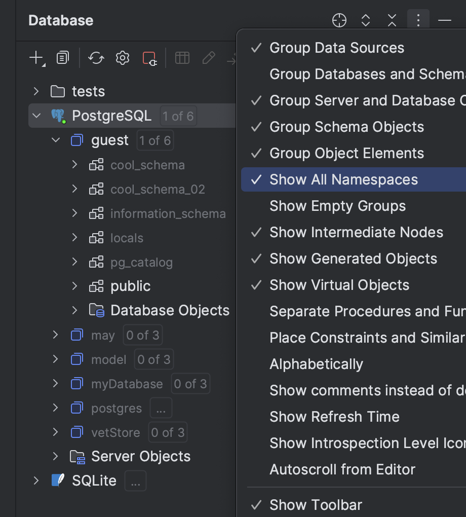 Schemas | IntelliJ IDEA Documentation