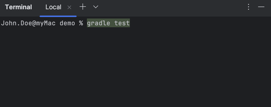 Terminal | IntelliJ IDEA Documentation