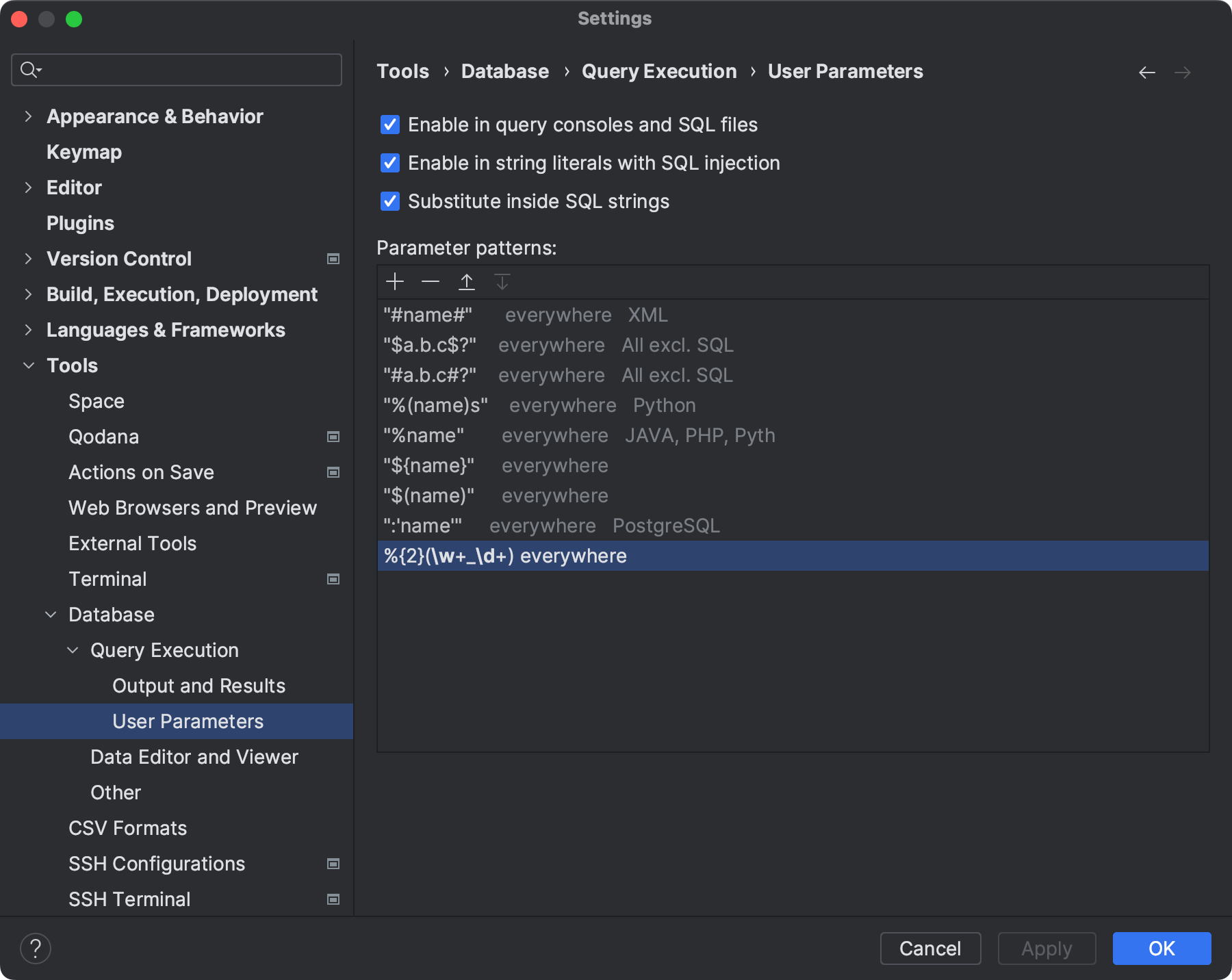 Run queries | PyCharm Documentation