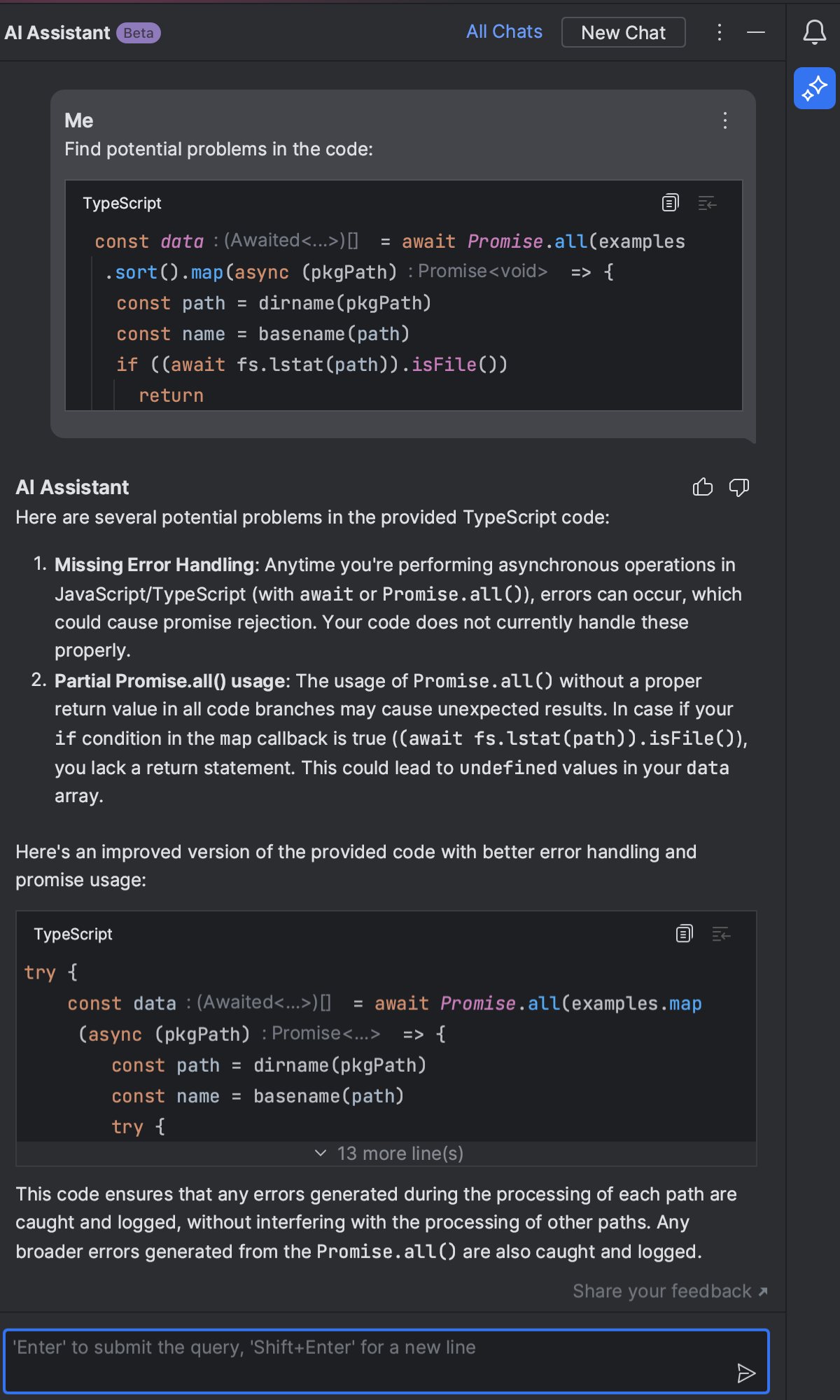 AI Assistant | WebStorm Documentation