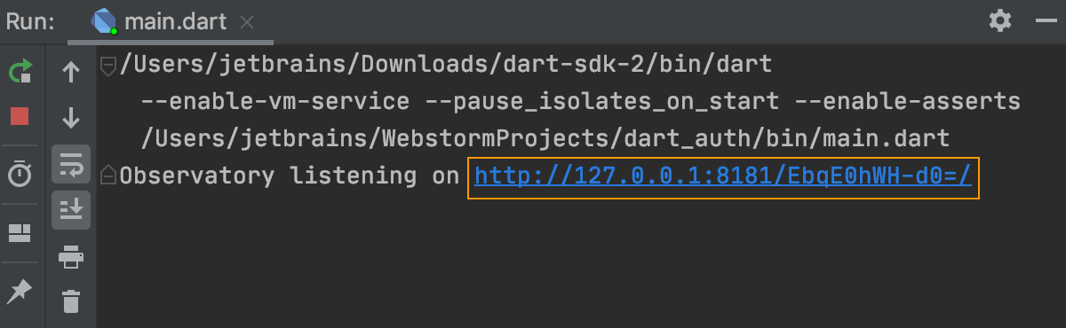 Dart | IntelliJ IDEA Documentation