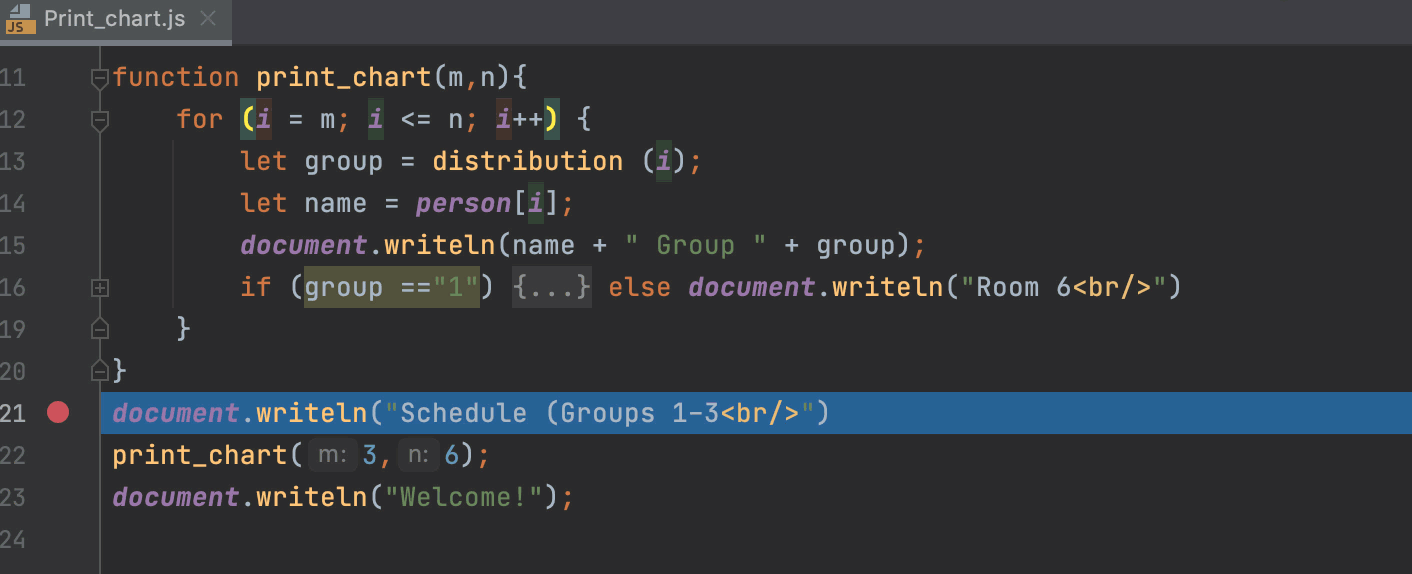 Step through the program | WebStorm Documentation