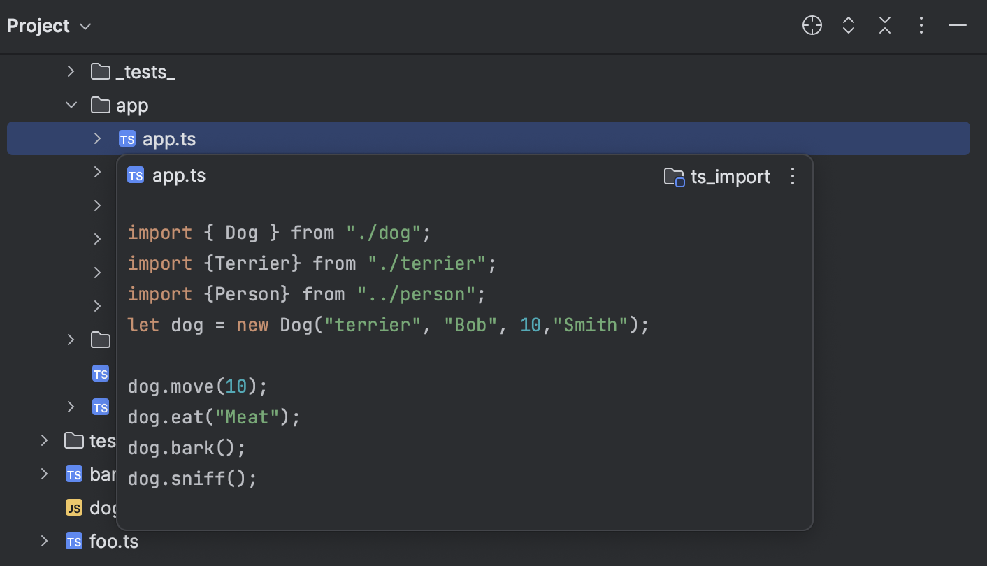 Project tool window | WebStorm Documentation