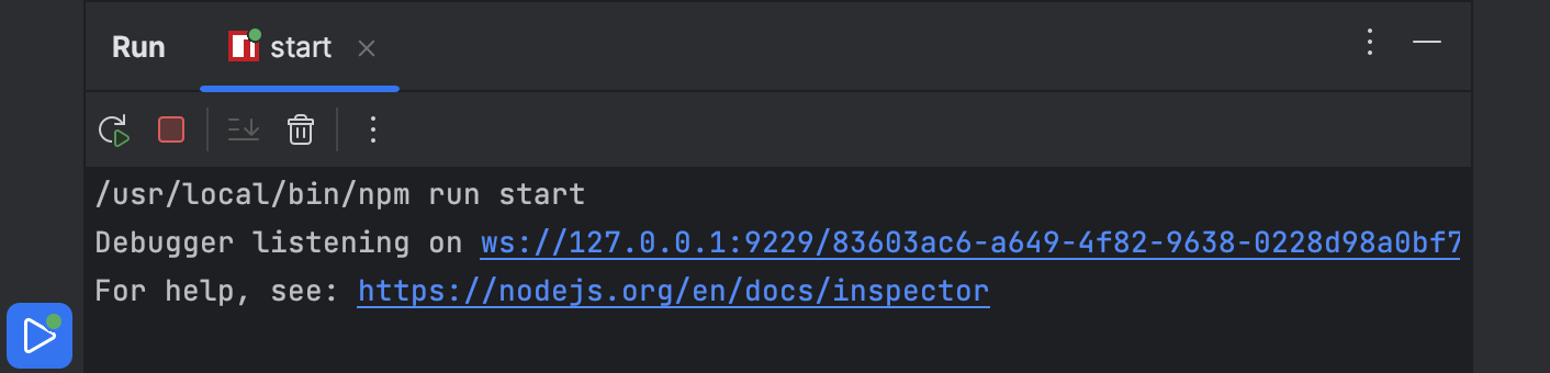 Run applications | WebStorm Documentation