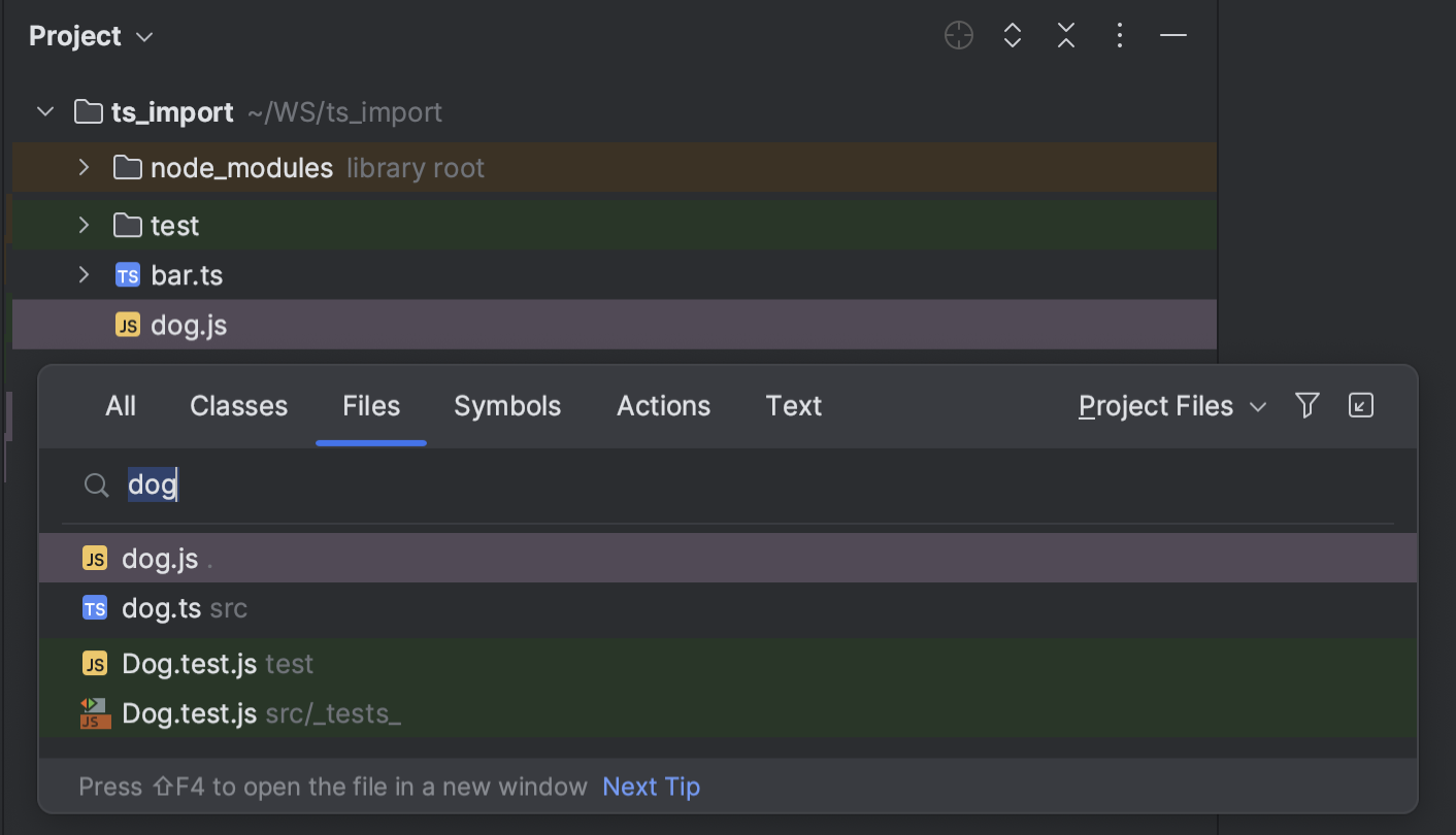 Project tool window | WebStorm Documentation