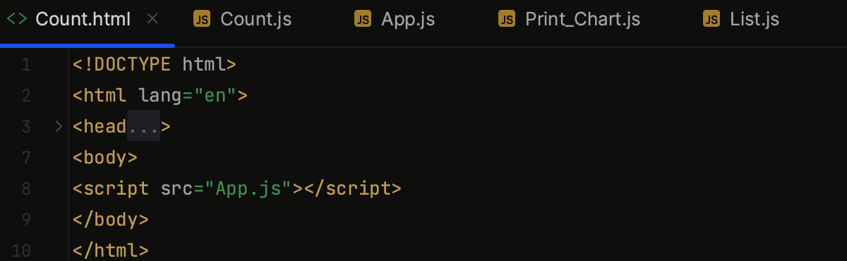 Editor basics | WebStorm Documentation