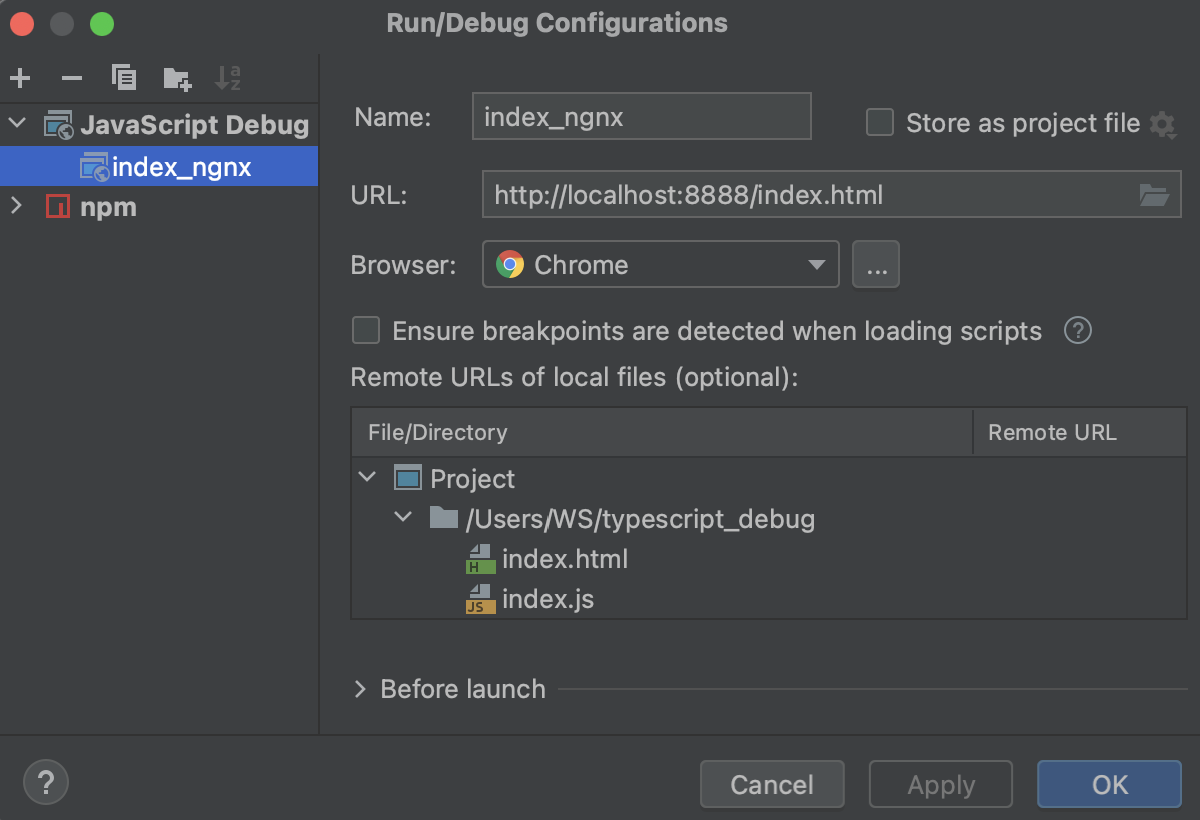 Running And Debugging Typescript Webstorm Documentation 4631