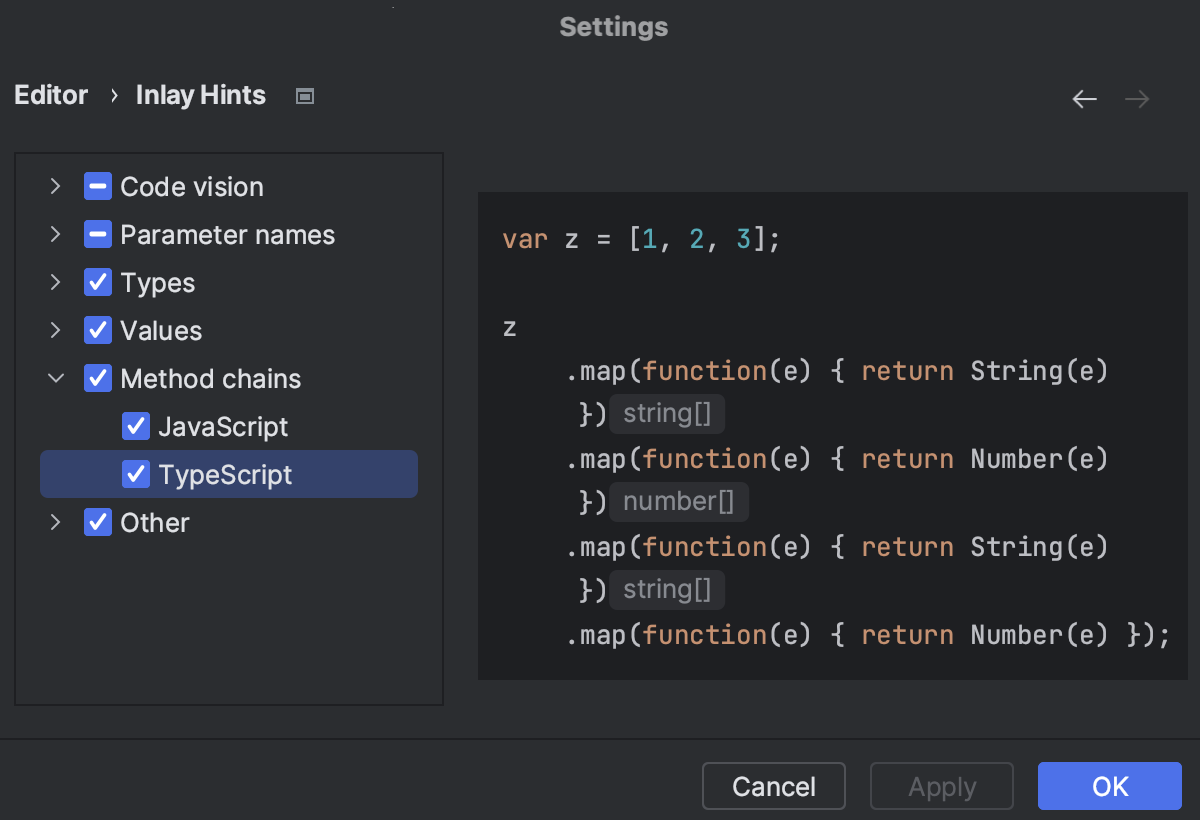 Typescript Webstorm Documentation 