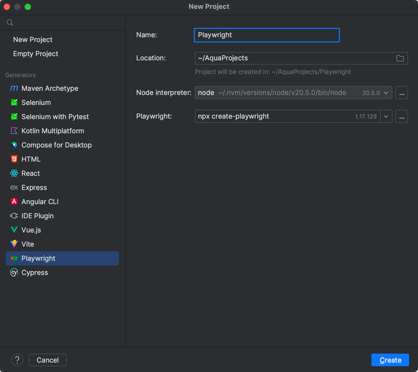 Playwright | PyCharm Documentation