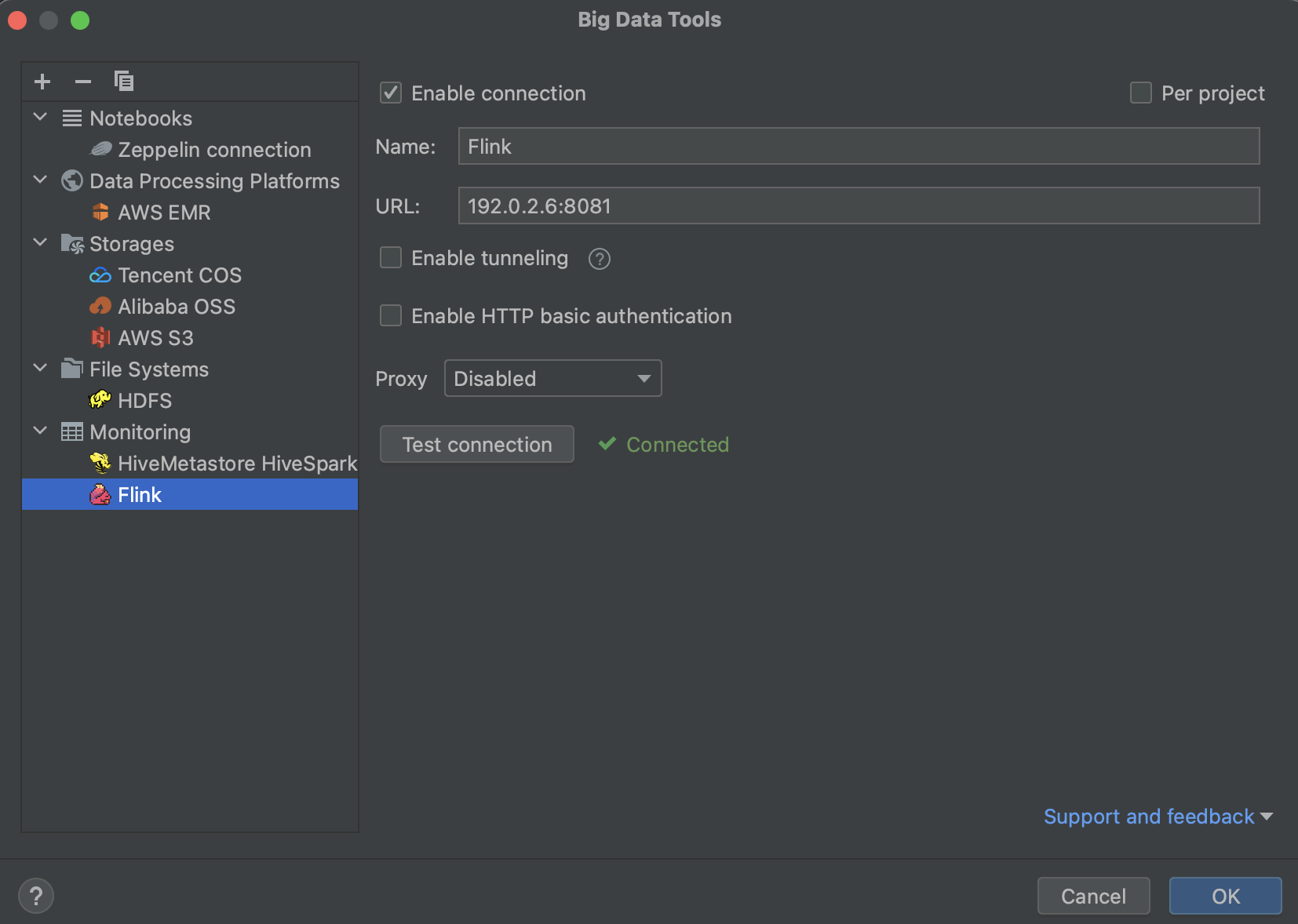 Flink monitoring | IntelliJ IDEA Documentation