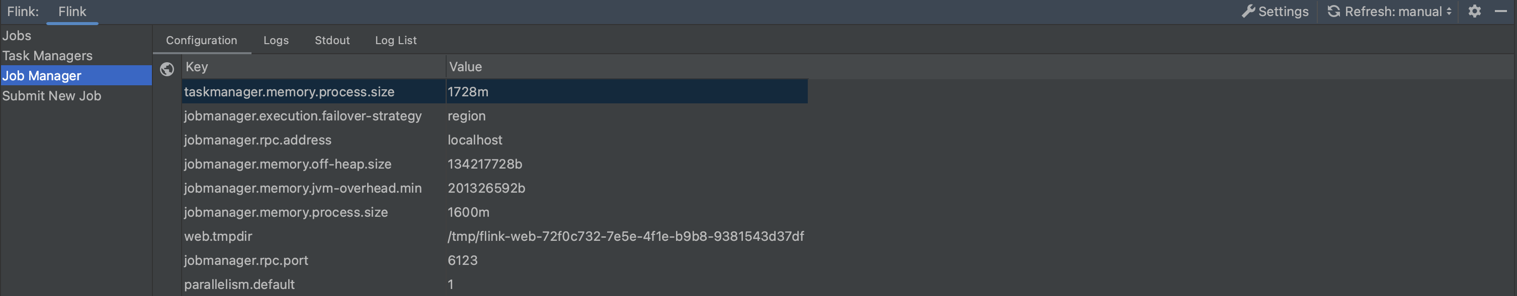 Flink monitoring | IntelliJ IDEA Documentation