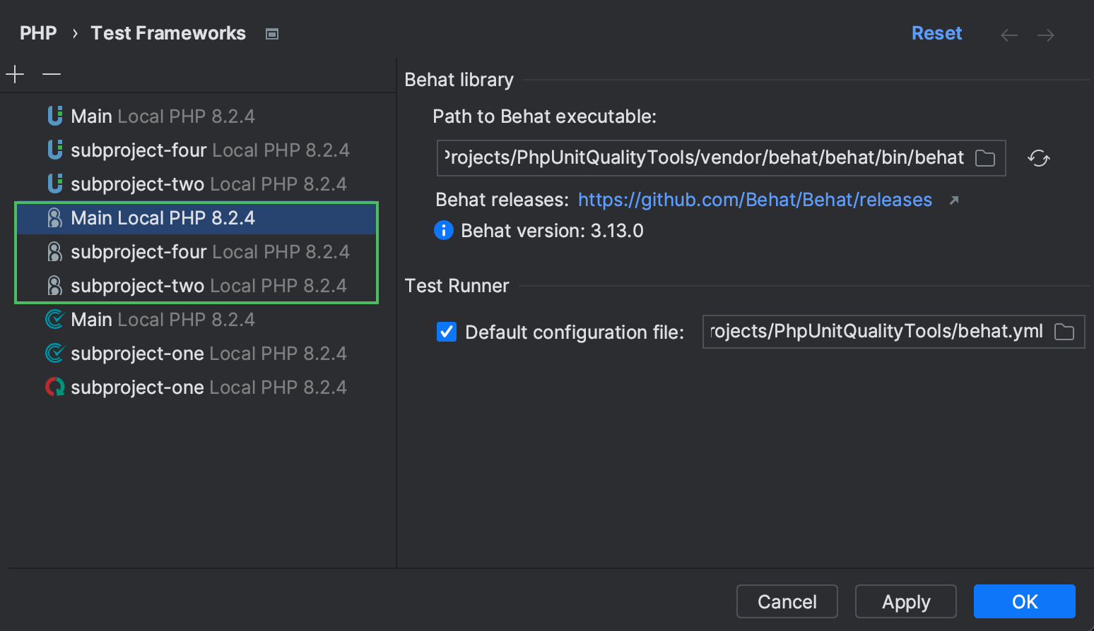 Behat | PhpStorm Documentation